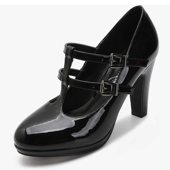 Mackin Girl | Shoes | New Mackin Girl Black Patent Mary Jane Tstrap Pin ...